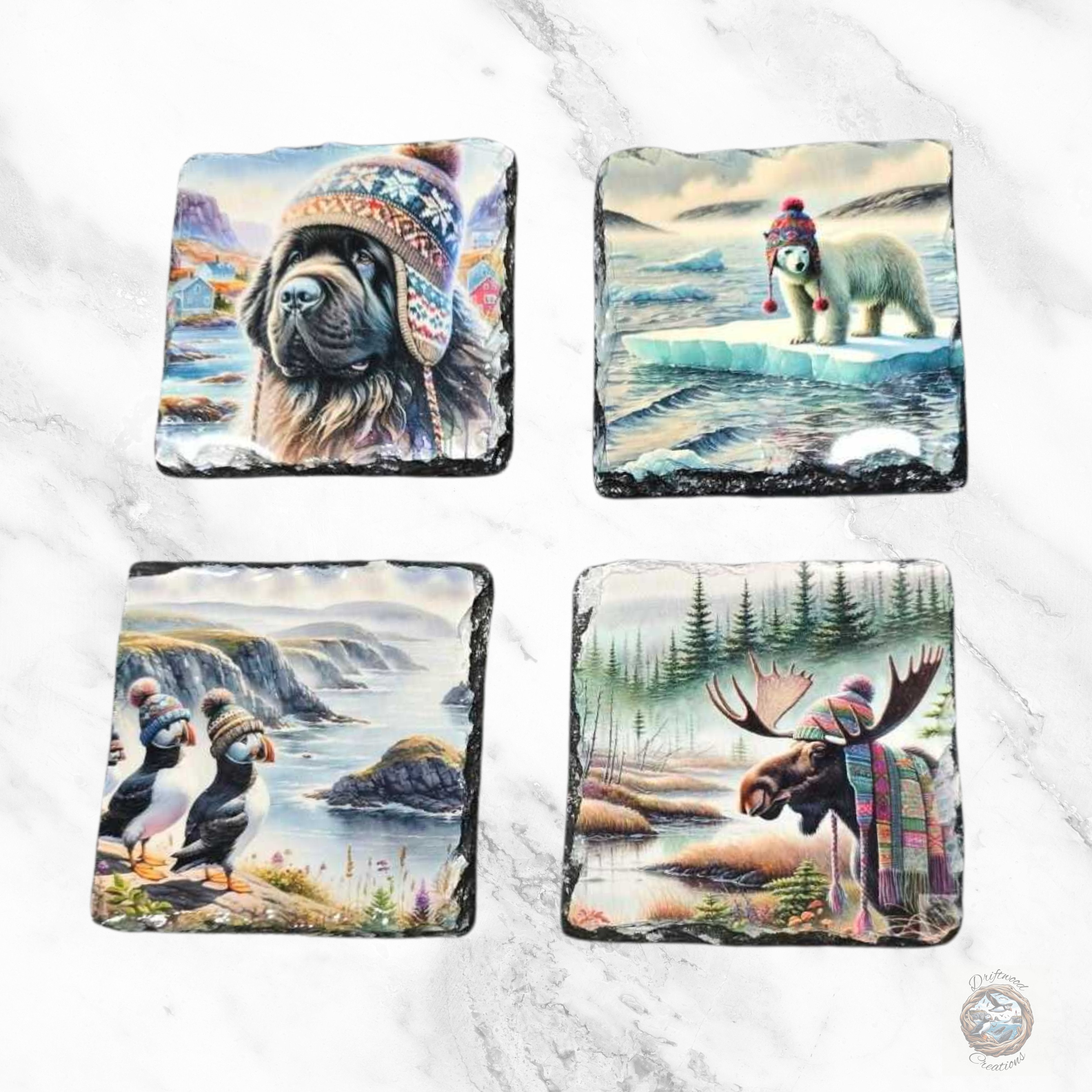 Coaster Sets – Driftwood Creations